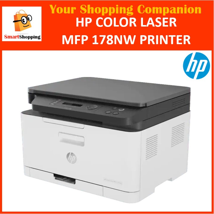 HP Color Laser MFP178NW MFP 178NW Print Scan Copy Printer M178NW M178 ...