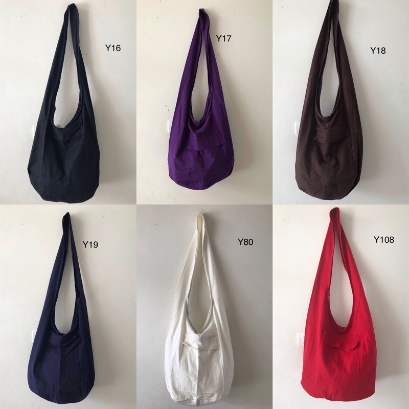 Solid Color Shoulder Bag Native Cloth Can Be Carried Over The Body And ...