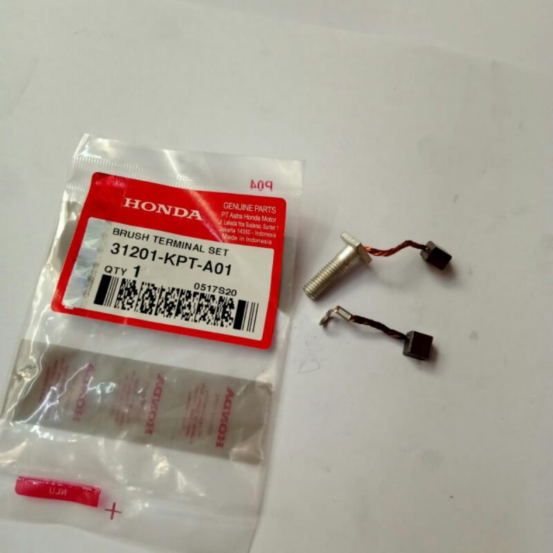 31201kpta01 BRUSH TERMINAL SET/KULL STARTER/CBR/SONIC/CB/ SUPRA GTR ...