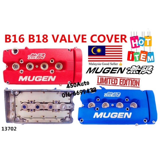MUGEN CIVIC EG6 EG9 EK4 EK9 DC2 Engine Valve Cover B-Series Honda B16A B18C B18C B16 B18 VTEC ...
