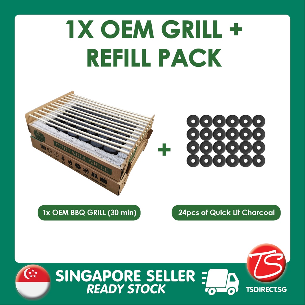 Eco Friendly BBQ Everywhere Pit (Instant Fire, Quick Setup BBQ Portable ...