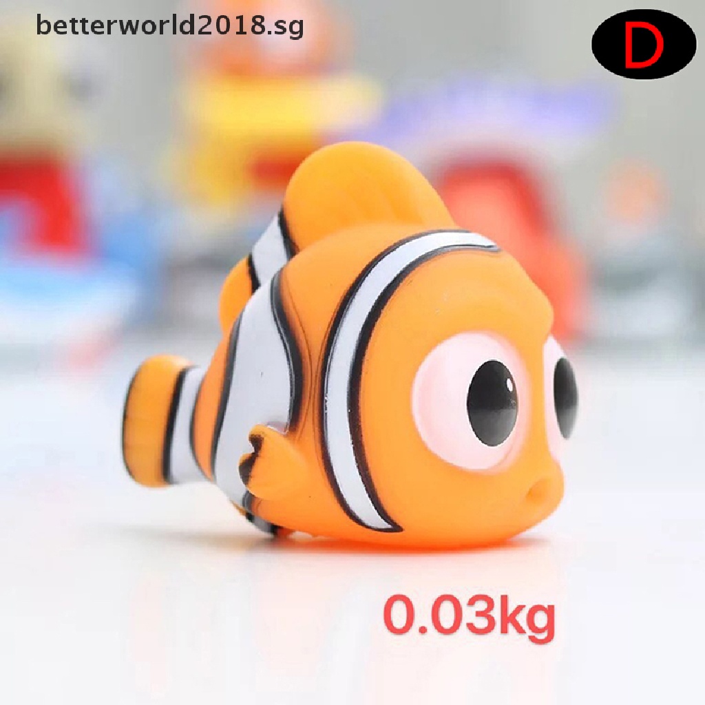 [betterworld2018] Nemo Dory Float Water Squeeze Toys Baby Bath Toys ...
