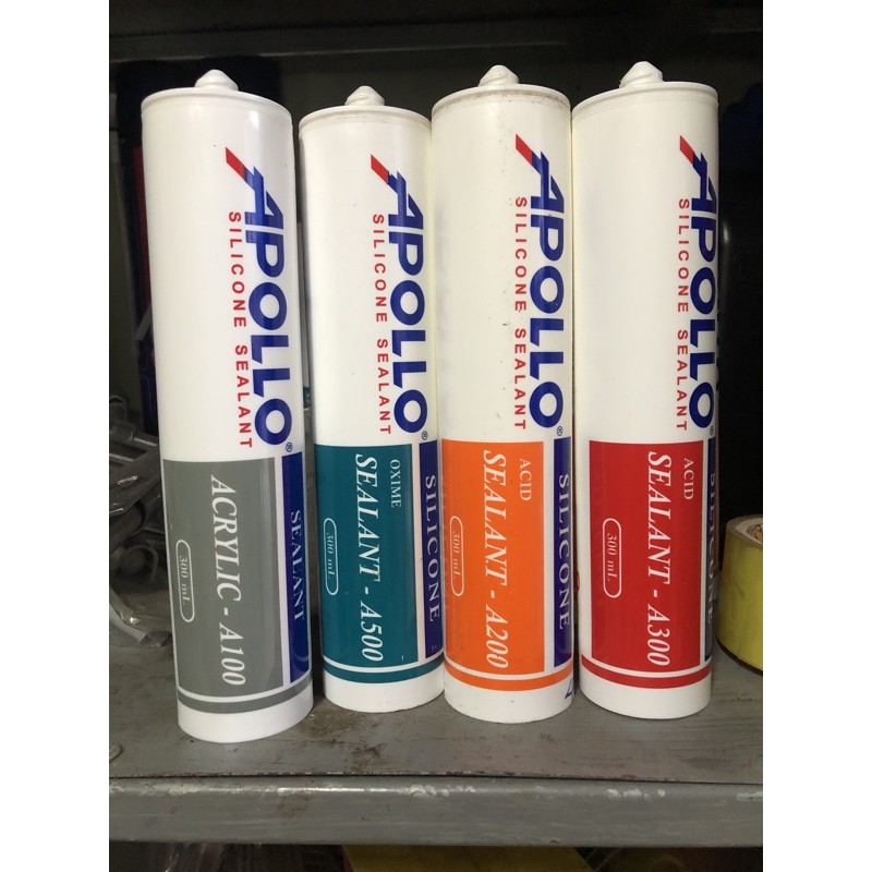 Apollo A100-A600 and Titebond Silicone Sealant | Shopee Singapore