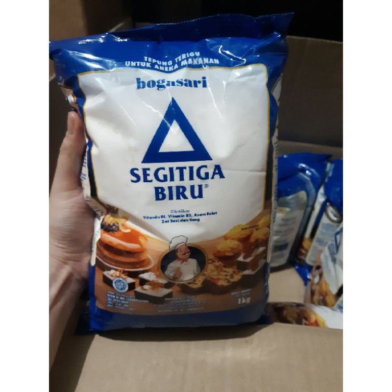 Blue triangle flour 1kg | Shopee Singapore