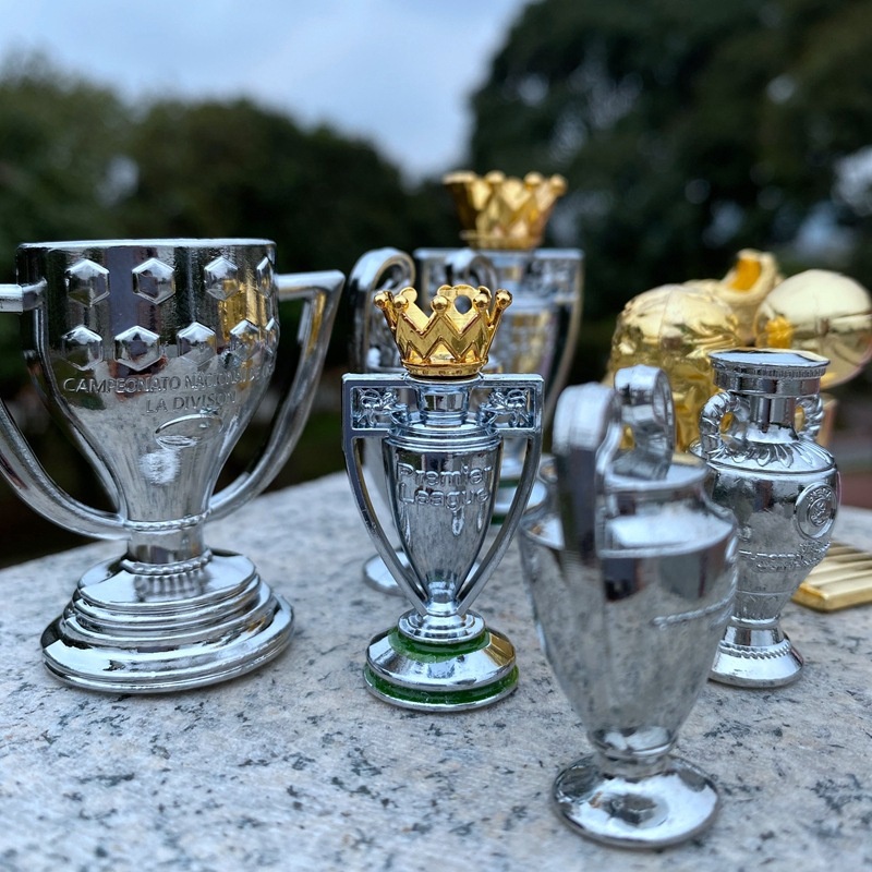 World Premier League Champions League trophy NBA metal trophy key chain ...