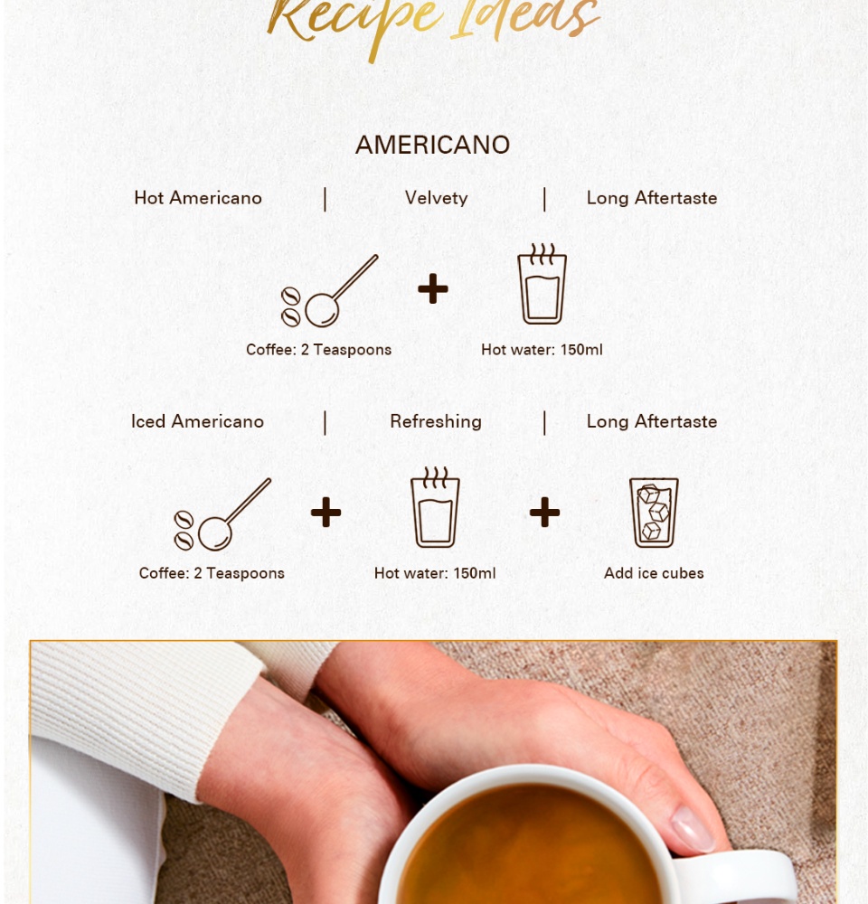 MOCCONA Classic Medium Roast Intensity 5 Freeze Dried Instant Coffee ...