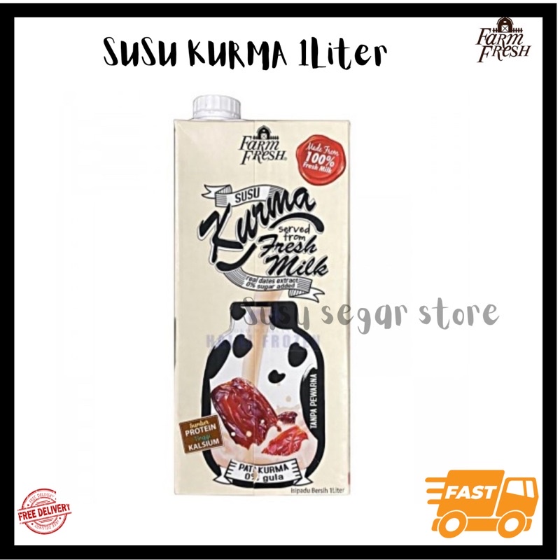 Date MILK UHT 1 LITER | Shopee Singapore