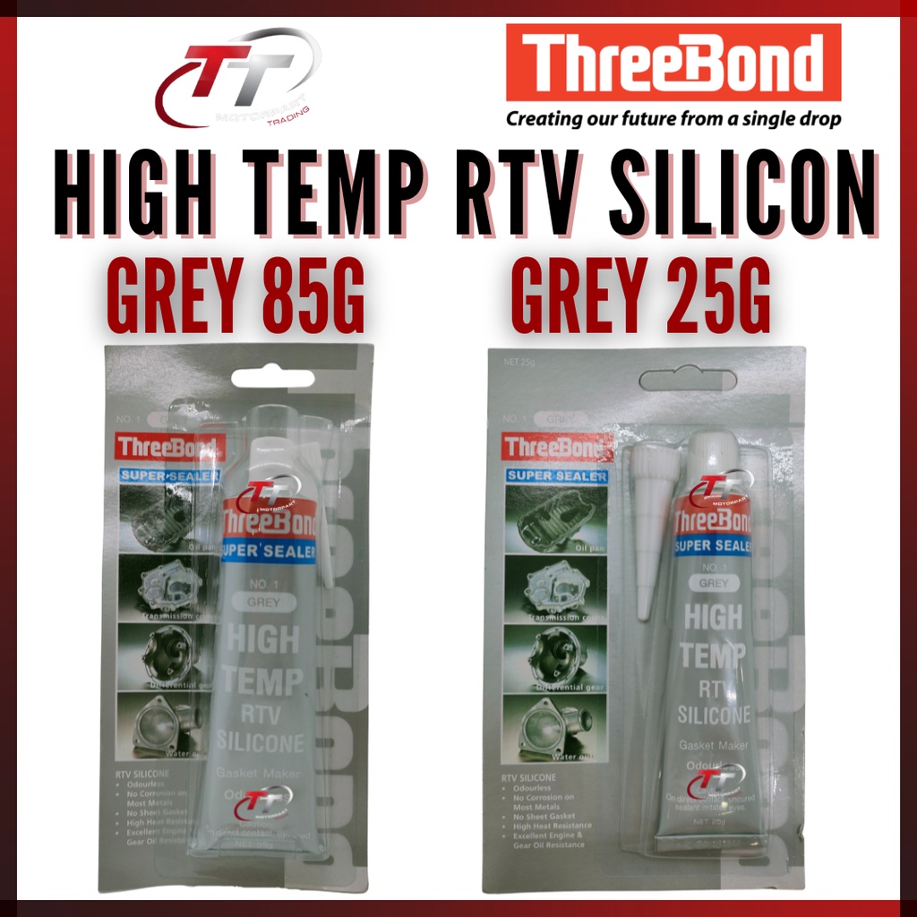 THREEBOND Gum Gam Gasket High Temp Temperature RTV Silicone Engine ...