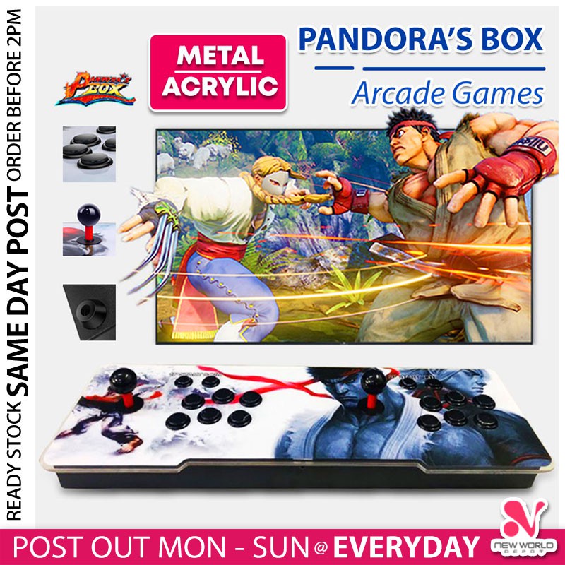 2710 GAMES 》Pandora Box Classic Games in 1 Moonlight Retro Arcade Full ...