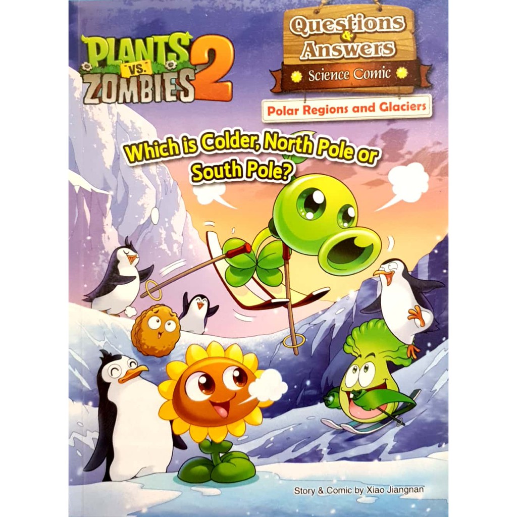 Plants VS Zombies comics book - Q&A ( English Science Comics) Young ...