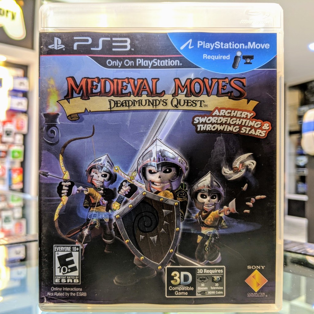 (English) Second Hand Medieval Moves Deadmund's Quest Ps3 Game Ps3 Disc ...