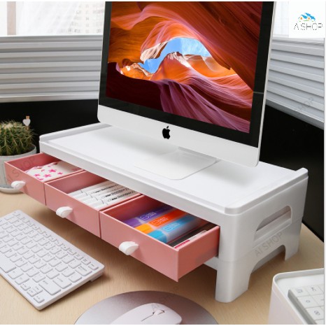 [SG Seller]Multi-function Laptop Monitor Stand Keyboard Lockers Monitor ...