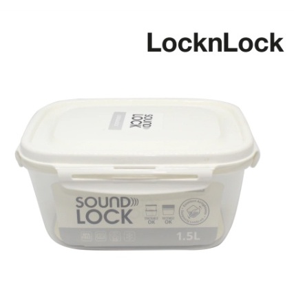 LocknLock Official sound lock series, food container, Rectangle ...