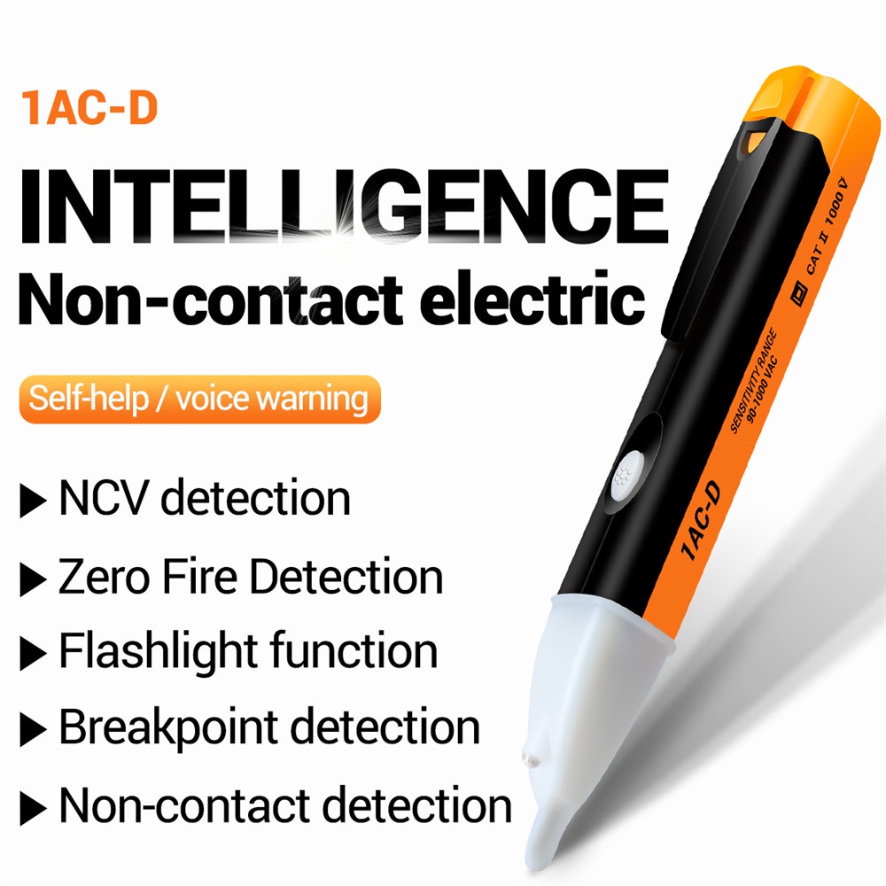 Non-contact Electric Indicator Test Pencil Power Detector Detection Pen ...