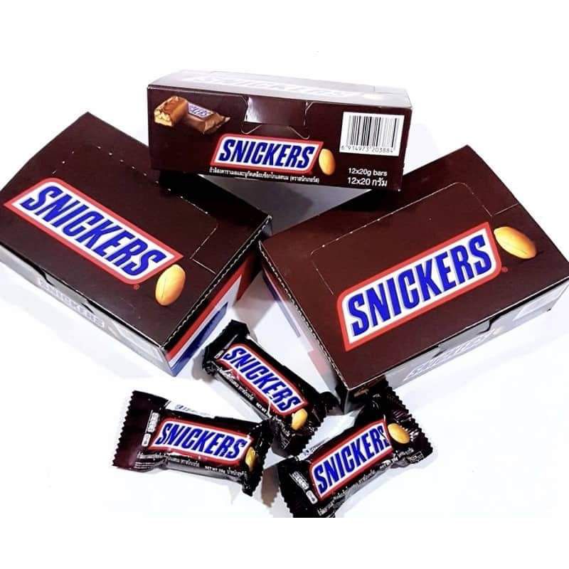 Snickers 20g 12pcs per box | Shopee Singapore