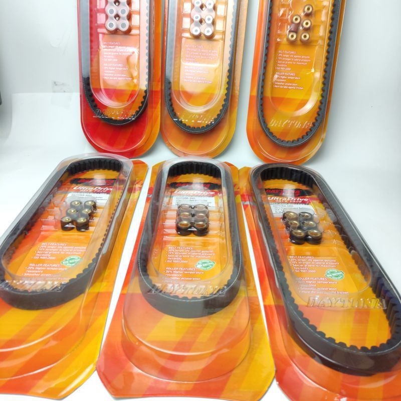 New!! V Belt Set Roller Beat Vario Pcx Nmax Aerox Mio Votre Fanbelt ...