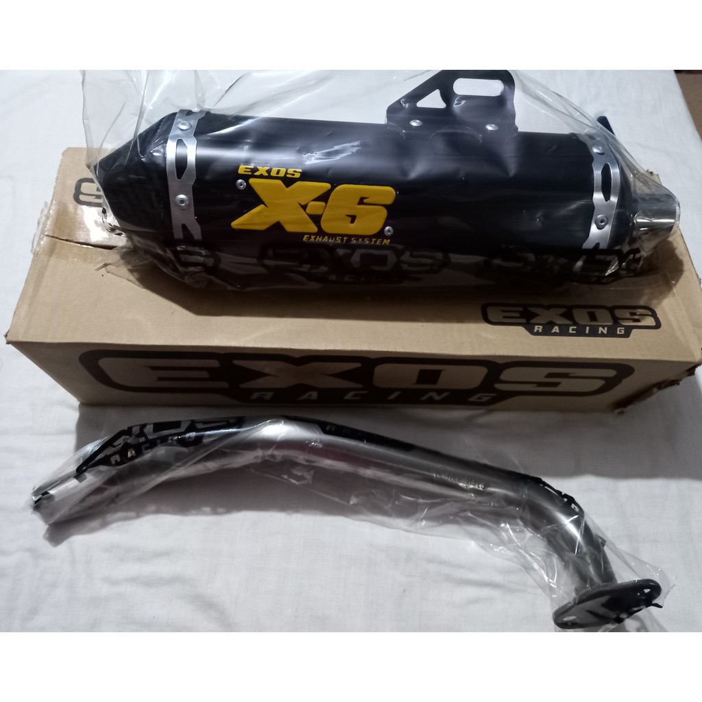 Exos X-6, for Yamaha NMAX 155 (Black Anodized) | Shopee Singapore