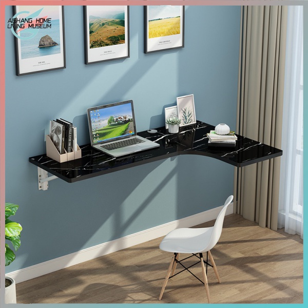 Wall-Mounted Folding Table Corner wall mounted shelf Wall Mounted Table ...