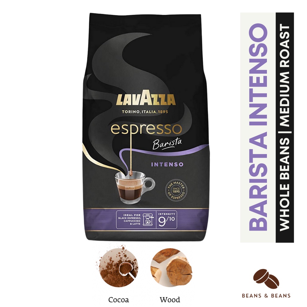 Lavazza Barista Intenso Medium Roast Whole Beans (1KG) | Shopee Singapore