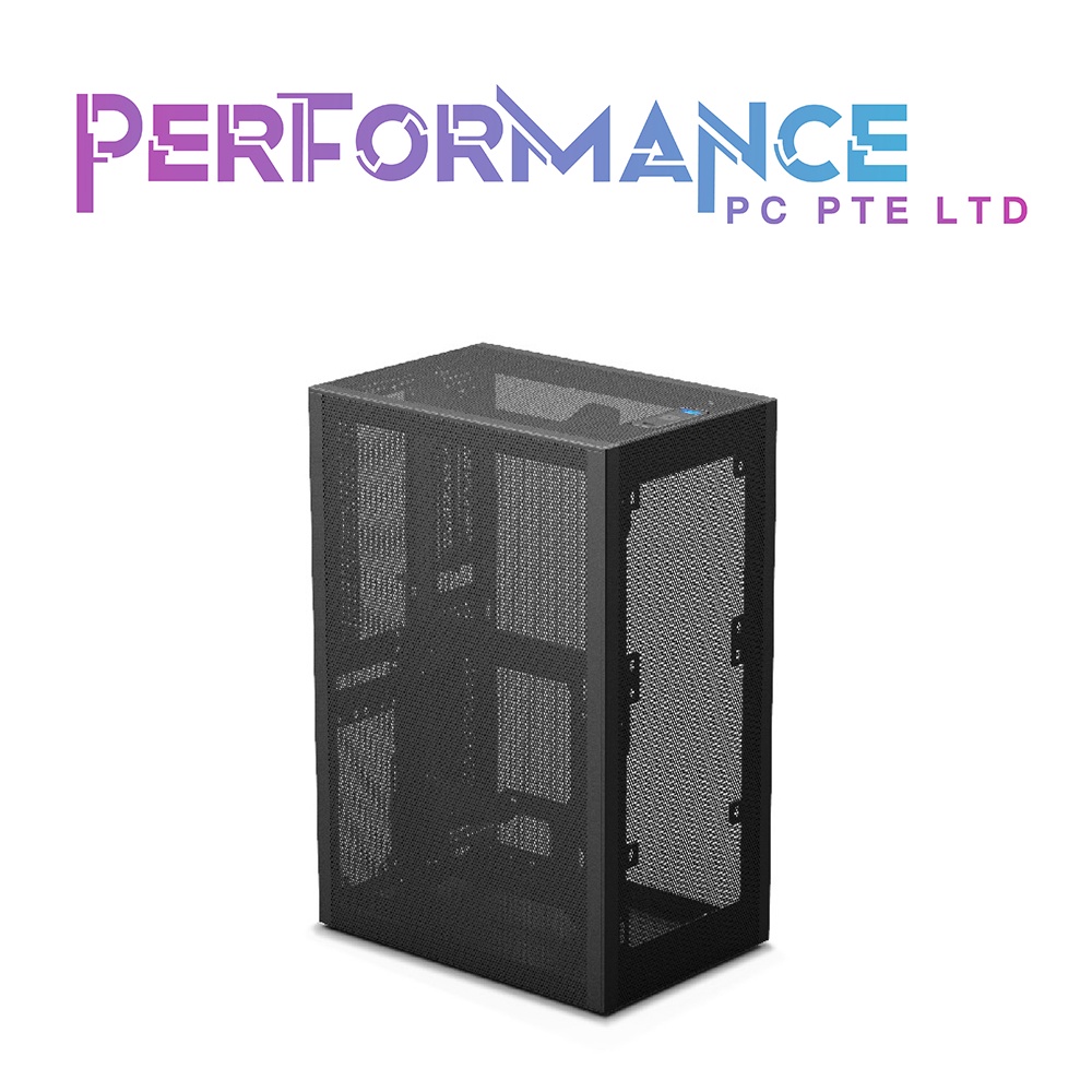 SSUPD MESHLICIOUS Full Mesh with PCIe 3.0 Riser Card Case Black/White ...