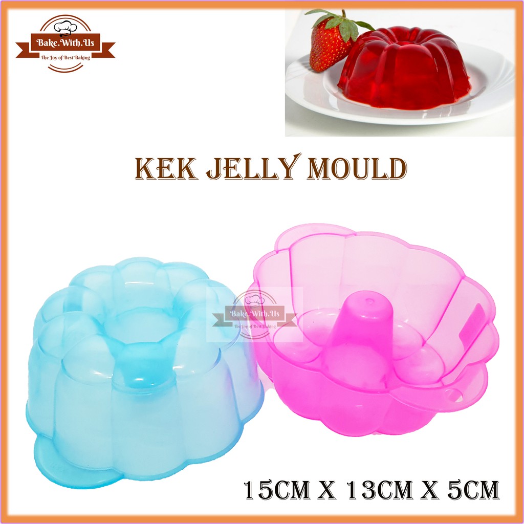 Cake Jelly Mould Flower / Acuan Kek Jelly / Pudding Mould Bunga / Acuan ...
