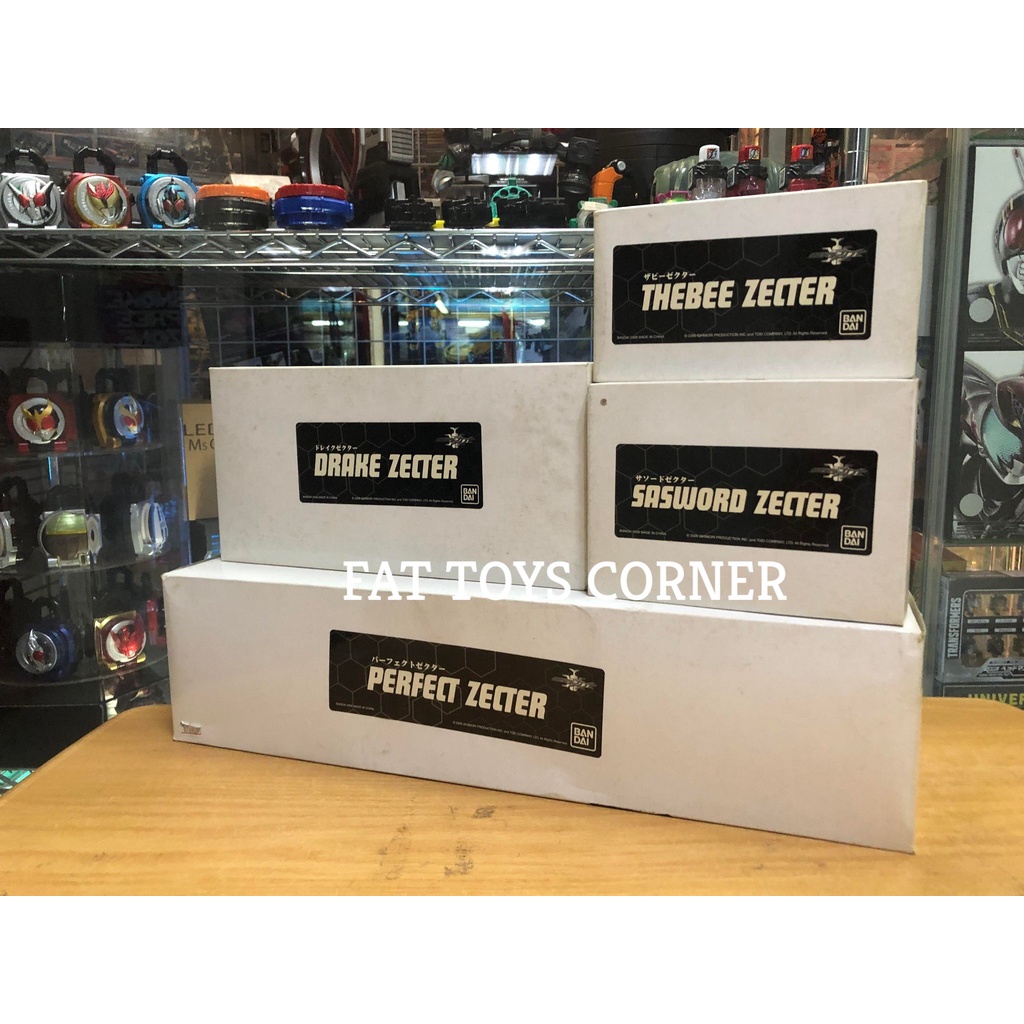 Kamen Rider Kabuto DX Final Sword Perfect Zecter Lucky Draw Edition Set ...