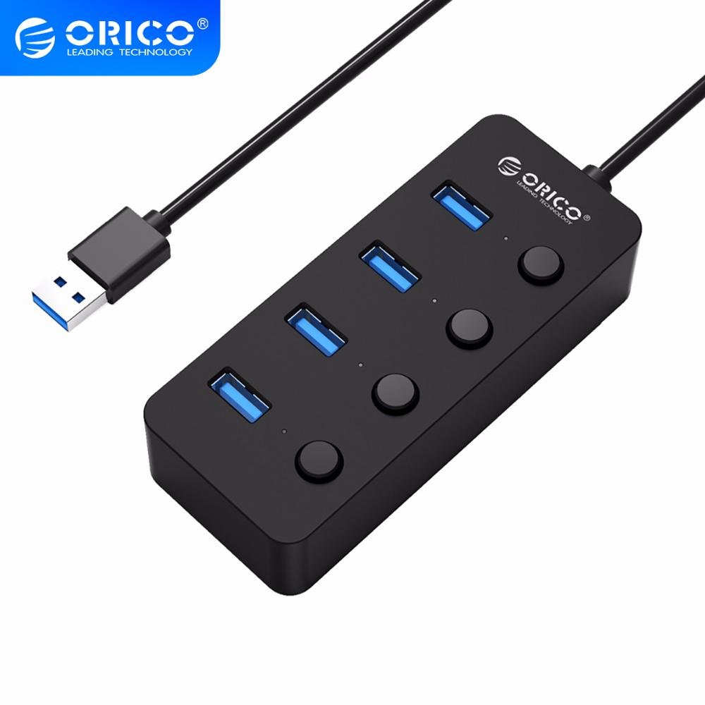 ORICO 4 Port USB 3.0 HUB With Individual Power Switches Multi USB ...
