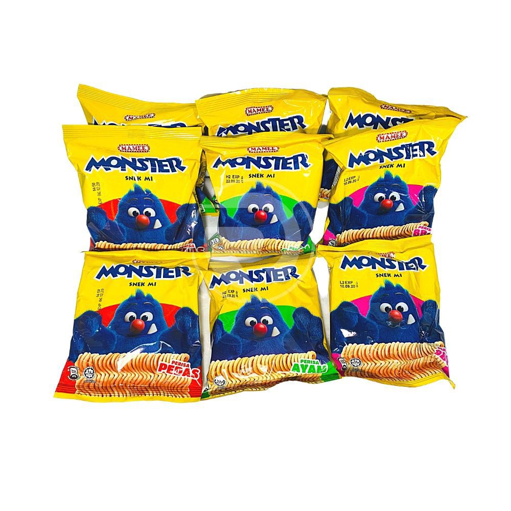 Mamee Monster Noodle Snack (8x25g) | Shopee Singapore