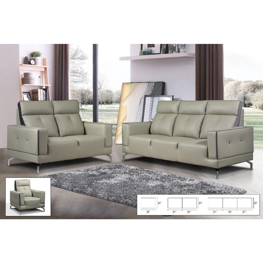 Set Of 3 Sofa Living Room Sofa Set Modern Design Sofa | Shopee Singapore