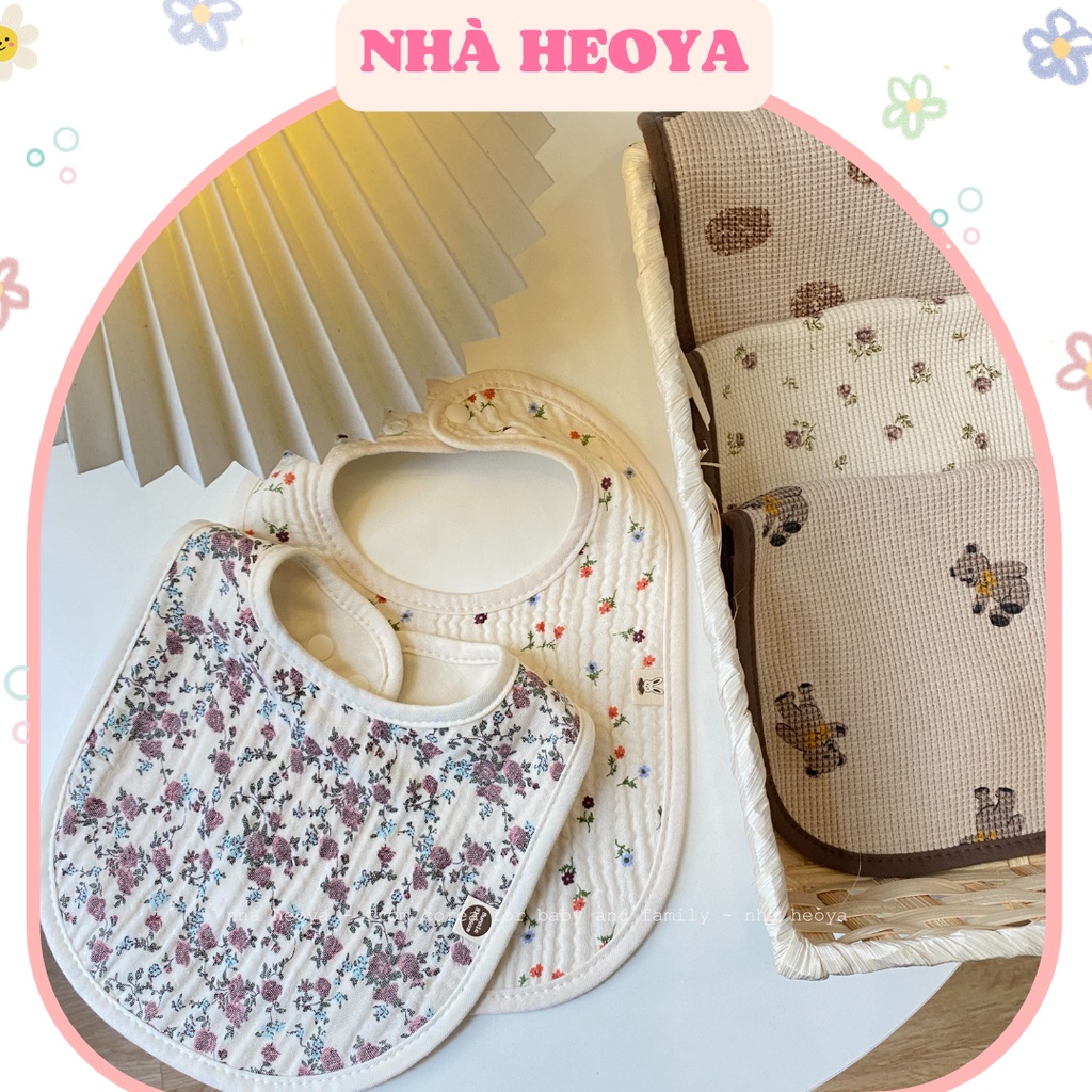 Korean BUNNIE BLOSSOM LONG BIB FOR BABY | Shopee Singapore