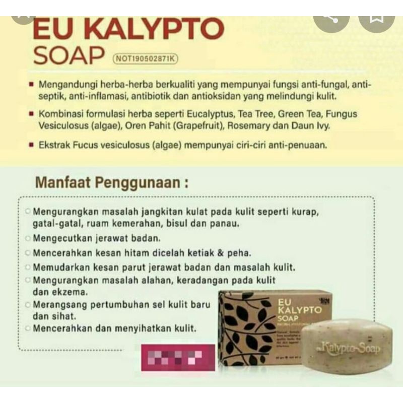 eu kalypto soap jrm 💯 by bonda rozita Ibrahim jrm 💯 halal Muslim ...