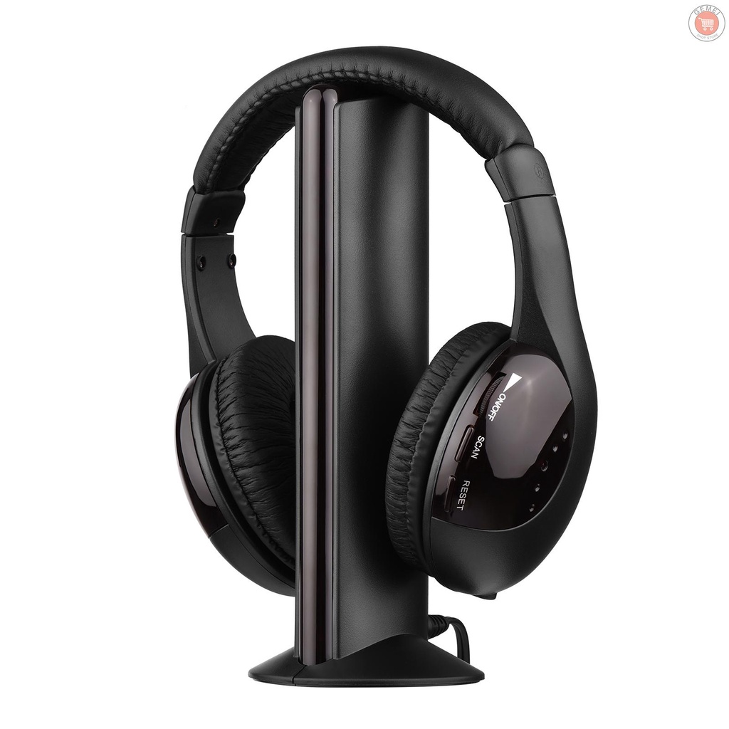 5-in-1 Multifunctional Wireless Headset FM Hi-Fi Wireless Headphone ...
