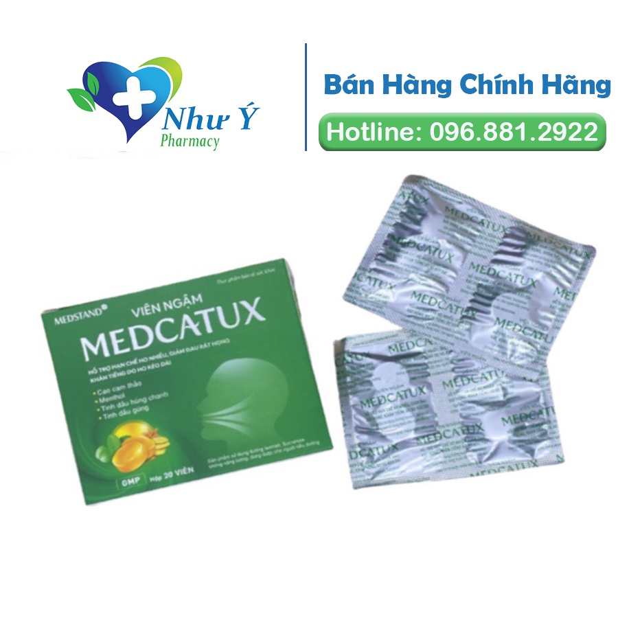 Medcatux Lozenge - Replenish Waste, Reduce Cough, Appearance, Sore ...