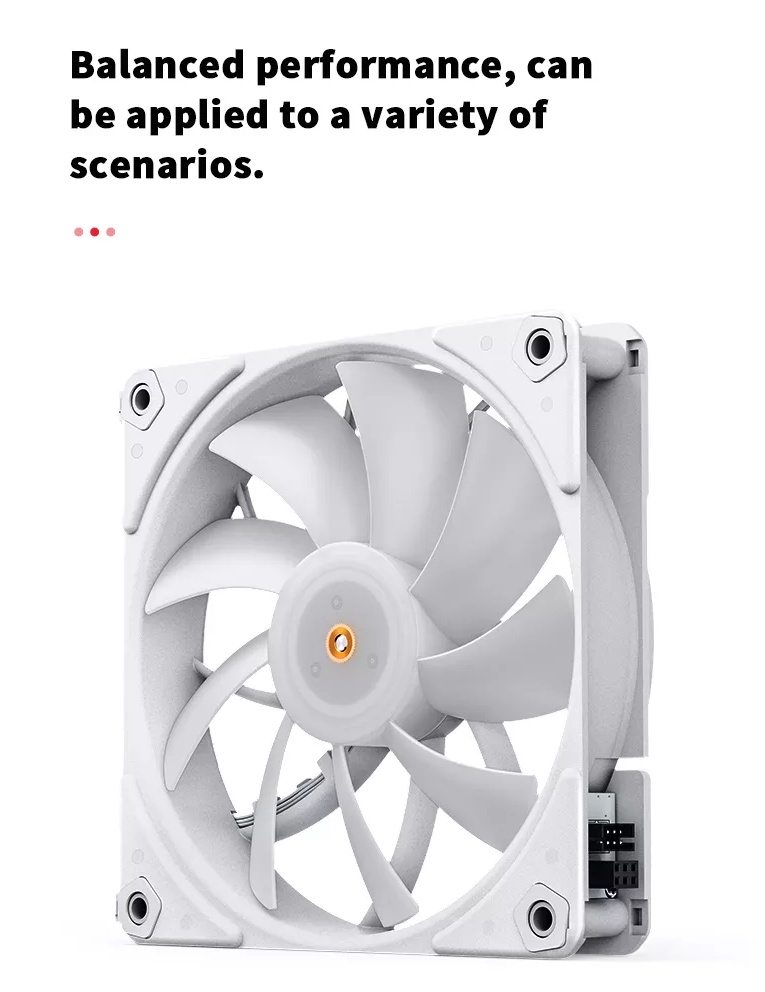 JONSBO ZF120 3 In 1 5V ARGB Fan Pack Computer Case Fan Wireless Tandem ...