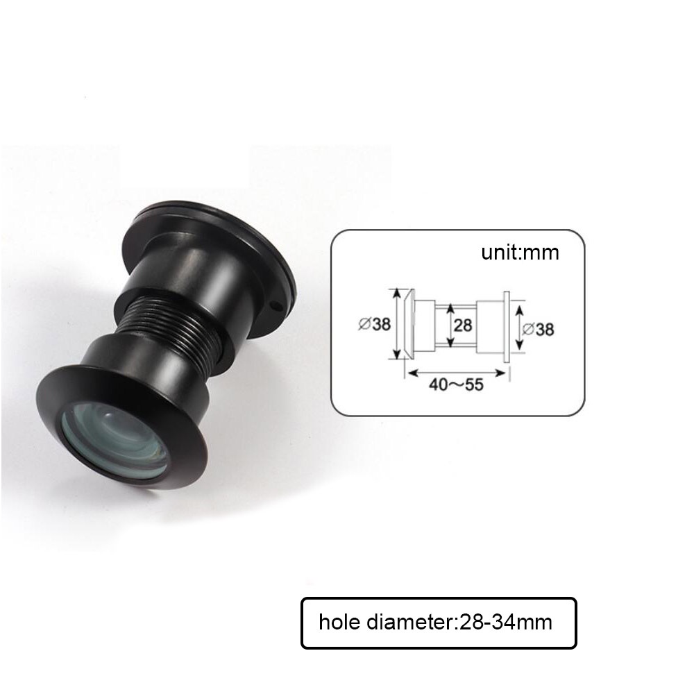 200-Degree Large Door Viewer Front Door Peepholes for Home Office Hotel ...