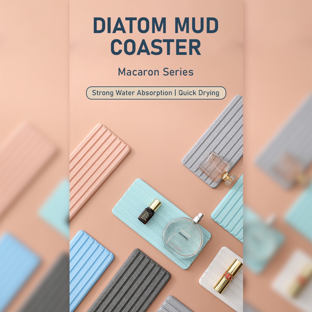 Pocketbee - Diatomite coaster mat for kitchen sink - Diatomite Mat ...