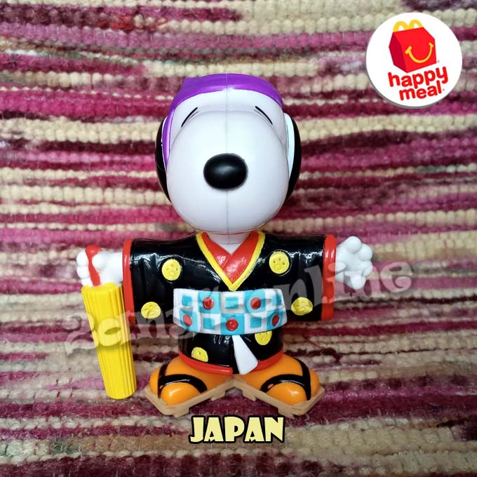 Mcdo Happy Meal Toy Snoopy World Tour - JAPAN | Shopee Singapore