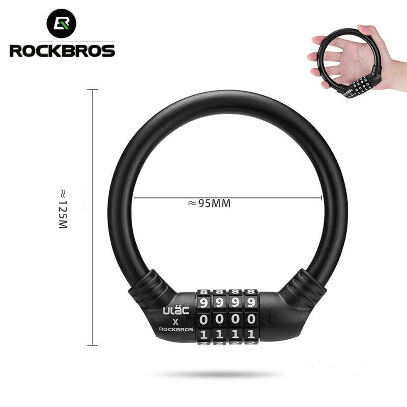 ROCKBROS Outdoor Bike Bicycle Locks | Shopee Singapore