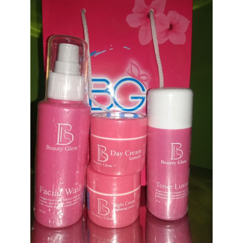 New!! beauty glow whitening luxury New Packaging/bg glow whitening ...