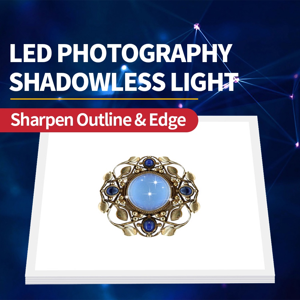 【SG】PULUZ Photo Studio Fill Light LED Shadowless Light Panel Dimmable ...