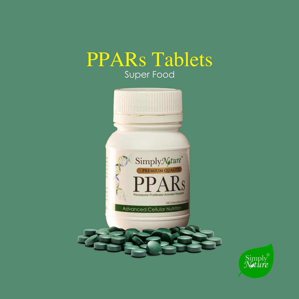 PPARs 150 Tablets, Plant Based Whole Food, 100% Natural, Anti ...