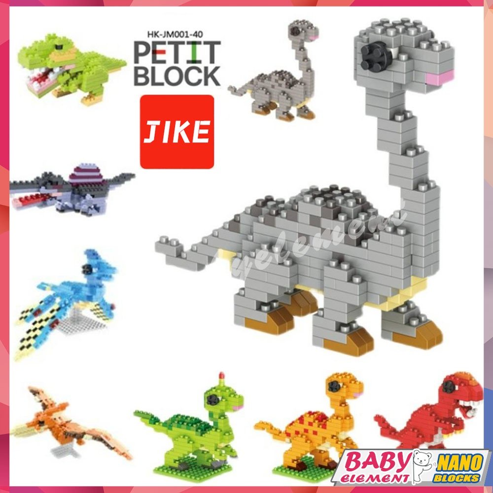 Nano Blocks Dinosaur series Building Blocks Tyrannosaurus Rex ...