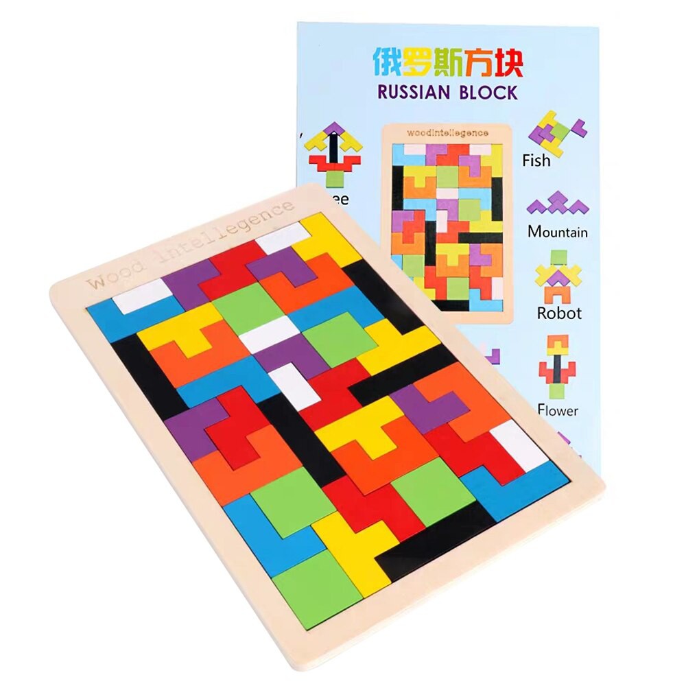 【Mini Gifts】🔥Wholesale Price🔥 Wooden Blocks Puzzle Brain Teasers Toy ...
