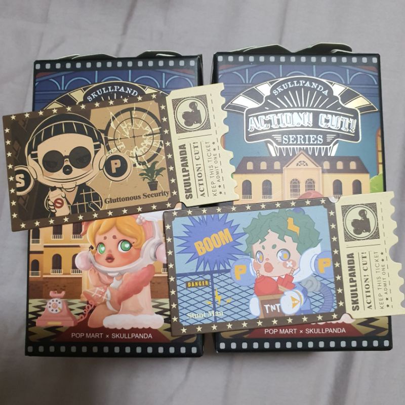 PopMart Skullpanda Action! Cut! Series | Shopee Singapore