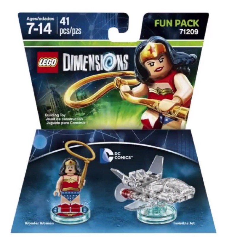 LEGO 71209 Dimensions Wonder Woman (Rare/Retired) | Shopee Singapore