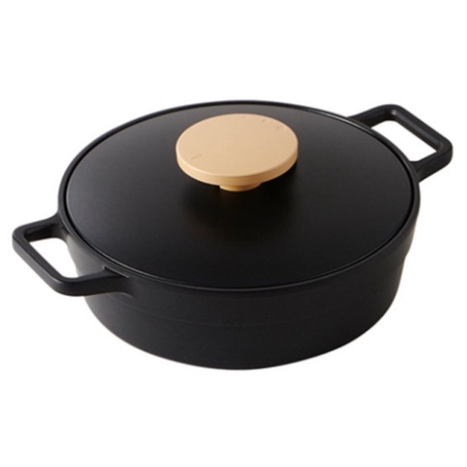 LocknLock Minimal 3 Step Knob for Steam Control Casserole 24cm with 2 ...