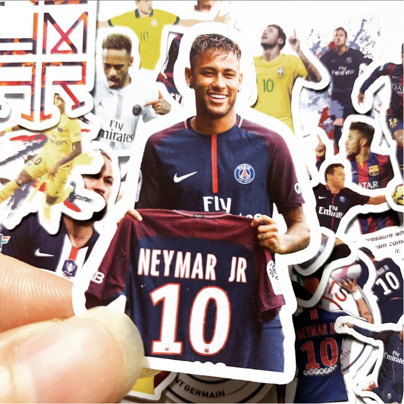 Neymar JR JUNIOR FOOTBALL SOCCER PSG BARCA STICKER STICKER LOGO TUMBLR ...