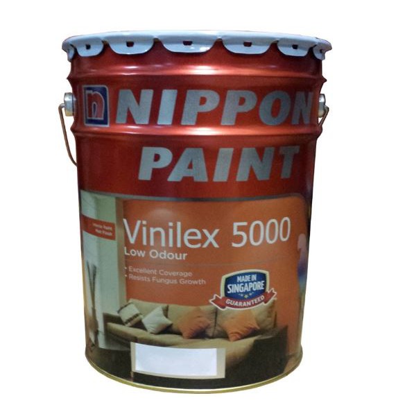 NIPPON PAINT VINILEX 5000 20LTR - Interior Paint | Shopee Singapore