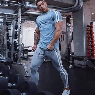 LYFT Men's Striped Sports Jogging Pants Cotton Casual Comfortable ...