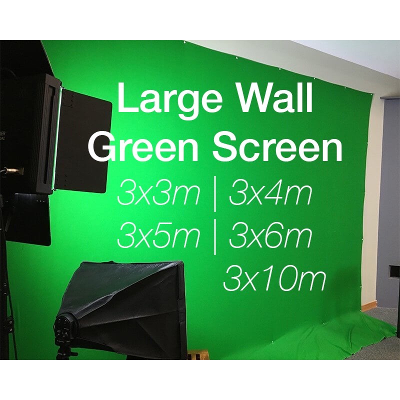[SG Seller] Large Chromakey Cotton Green Screen Cloth | Shopee Singapore